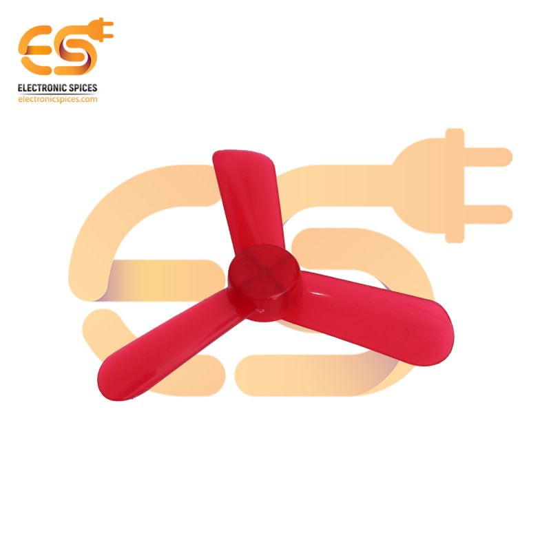 Buy 130mm diameter 3 blades hard plastic build propellers pack of 100pcs