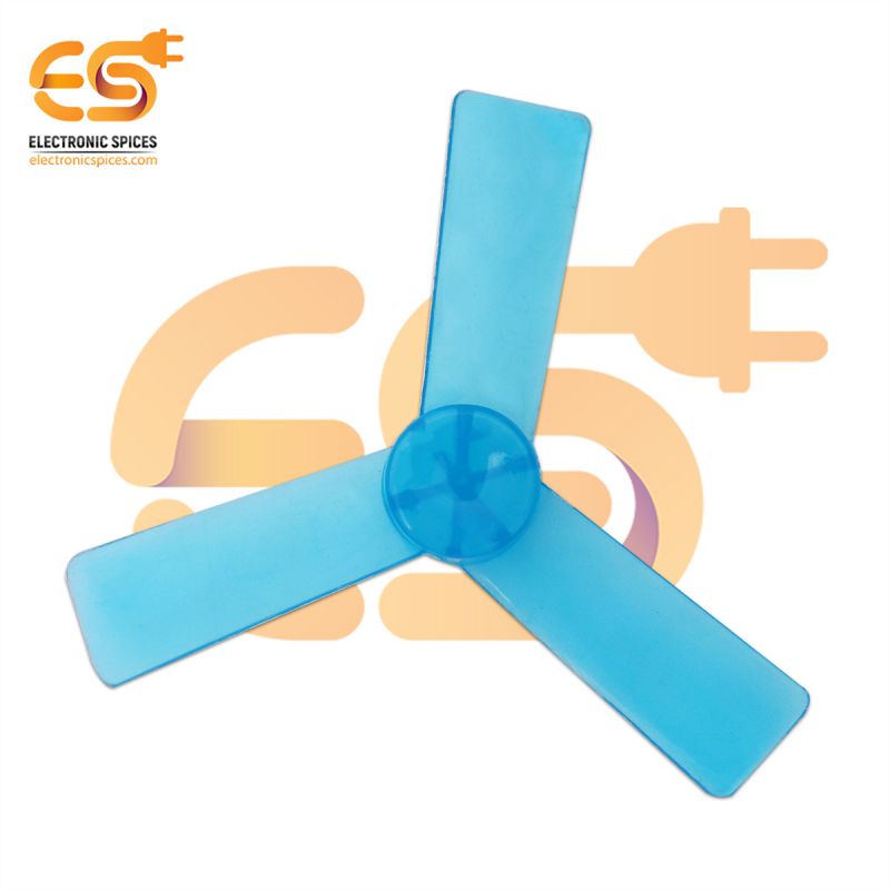 Buy 134mm diameter 3 blade fan propeller for 12V CCW DC motors