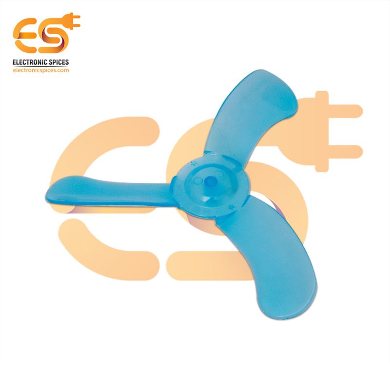 Buy 154mm diameter 3 blade nylon fan propeller for 12V CCW DC motors
