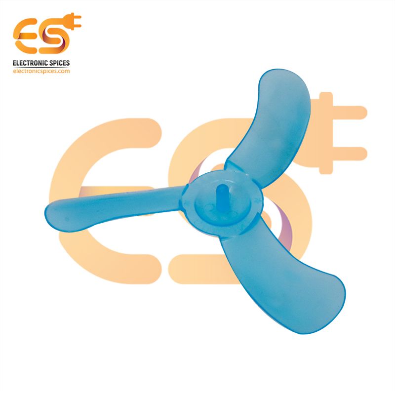 Buy 154mm diameter 3 blade nylon fan propeller for 12V CCW DC motors
