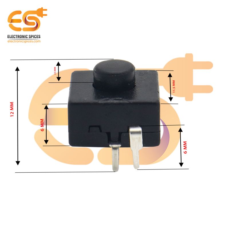 Buy PTS-09 2 pins ON/OFF right sides output 1A 30V self lock tactile ...