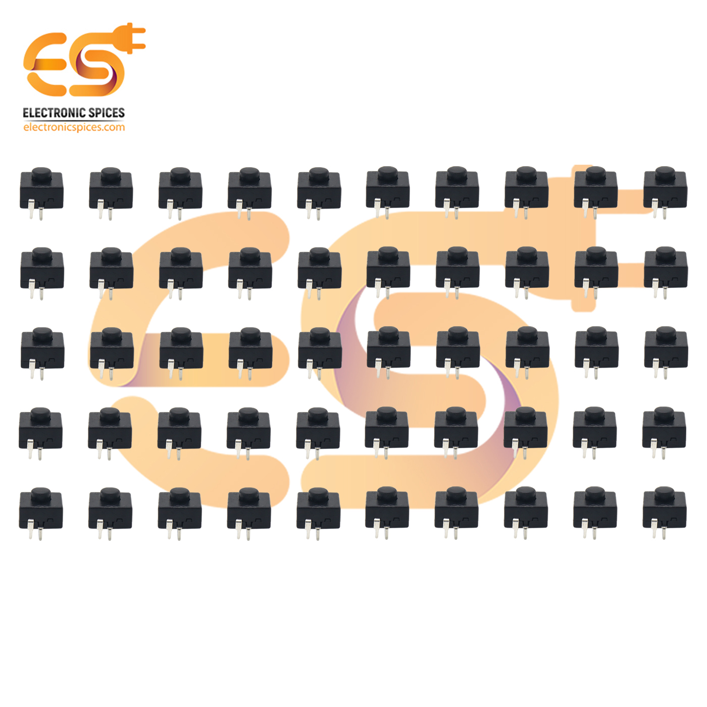 Buy PTS-09 2 pins ON/OFF Left sides output 1A 30V self lock tactile ...