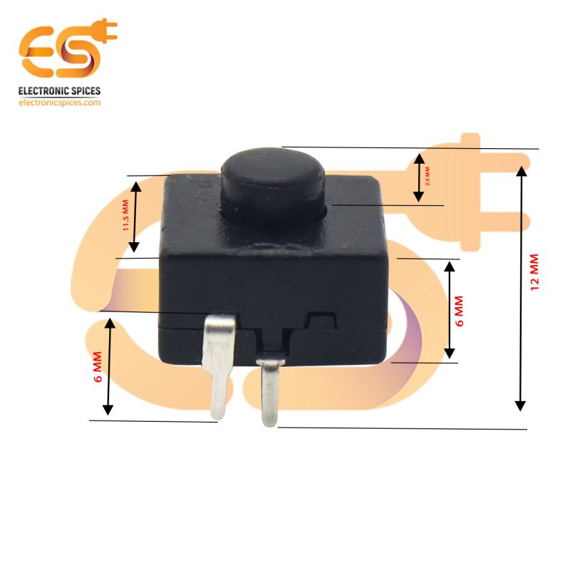 Buy PTS-09 2 pins ON/OFF Left sides output 1A 30V self lock tactile ...