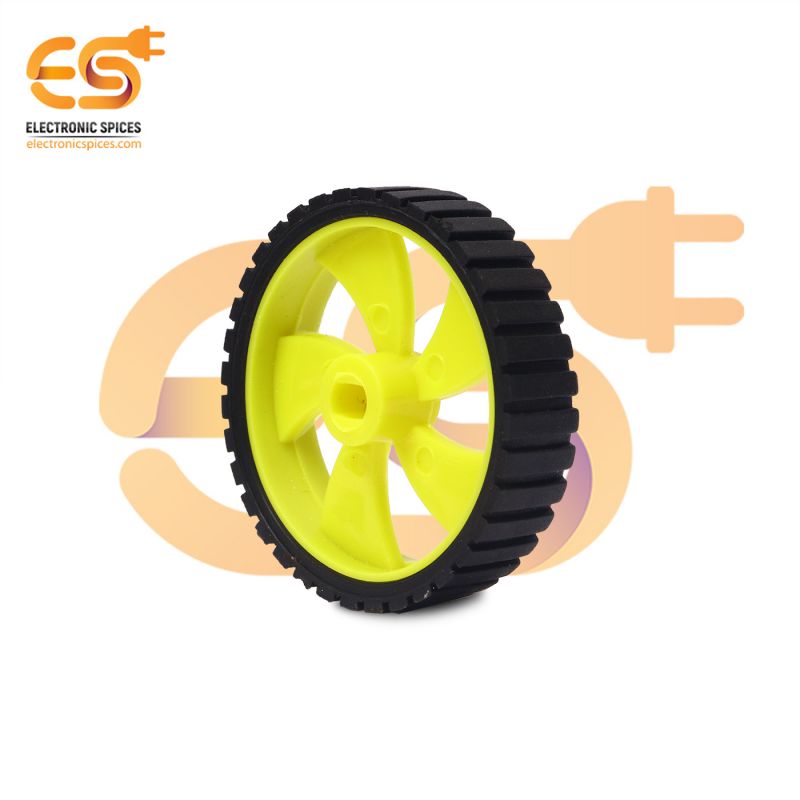 Buy 45mm x 11mm Hard plastic build toy car wheels pack of 10pcs