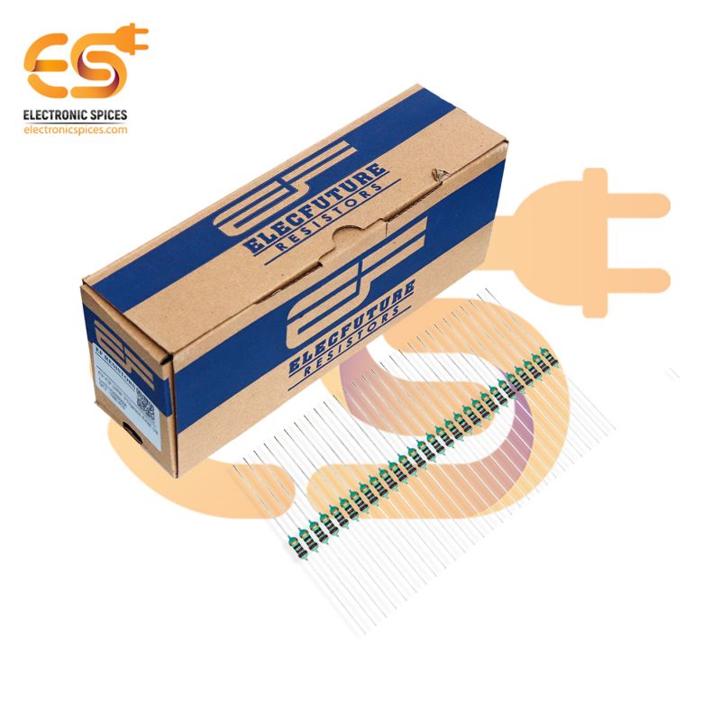 Buy 220 ohm ( Ω ) 1/4 watt carbon film resistors box of 5000pcs