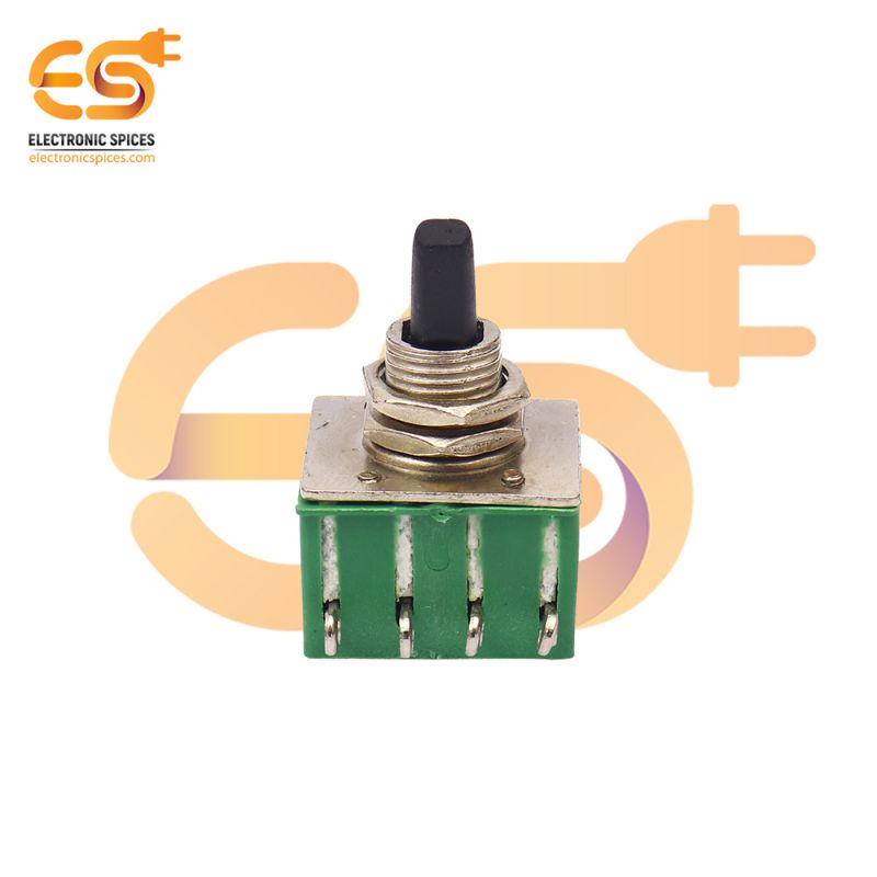 Buy 5A 8 pin DPDT Green color small toggle switches pack of 50pcs