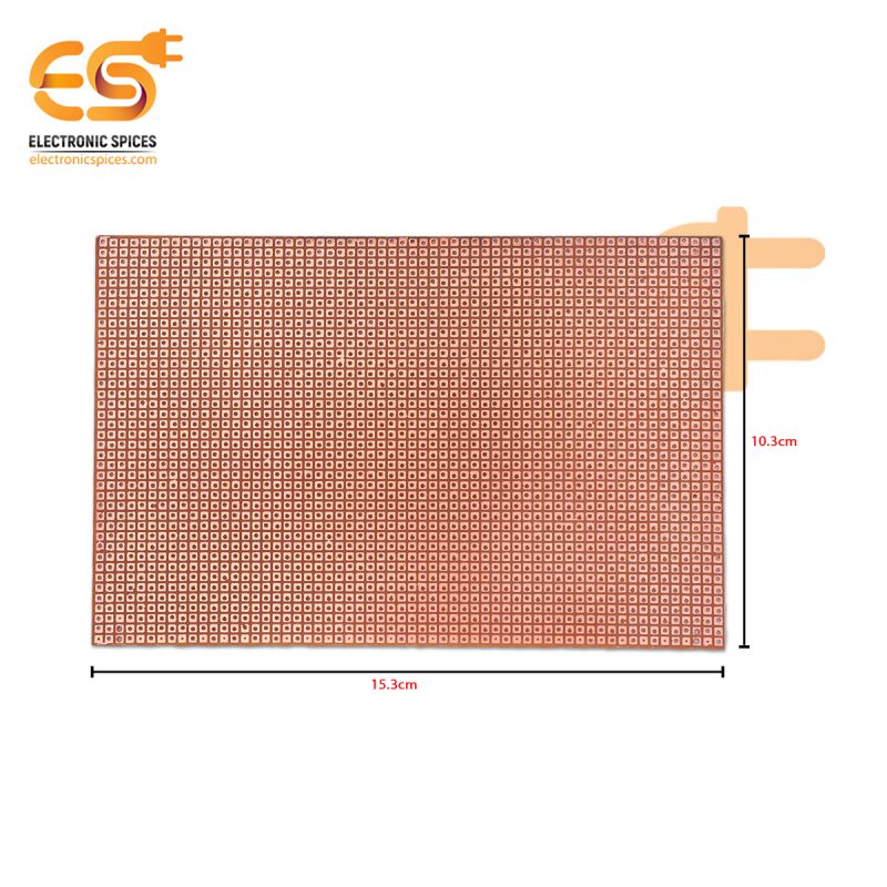 Buy 6 x 4 inch (153mm x 103mm) printed circuit board or PCB pack of 1pcs