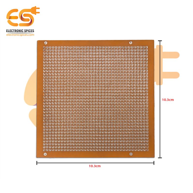 Buy 4 x 4 inch (103mm x 103mm) printed circuit board or PCB pack of 1pcs