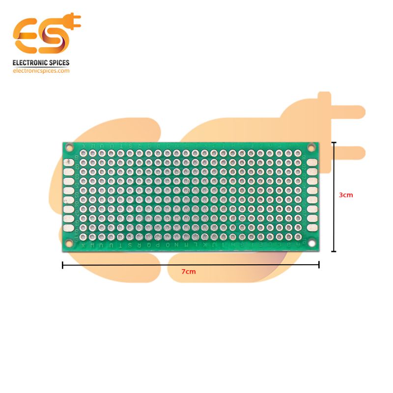 Buy Copper clad double side printed circuit board pack of 1pcs