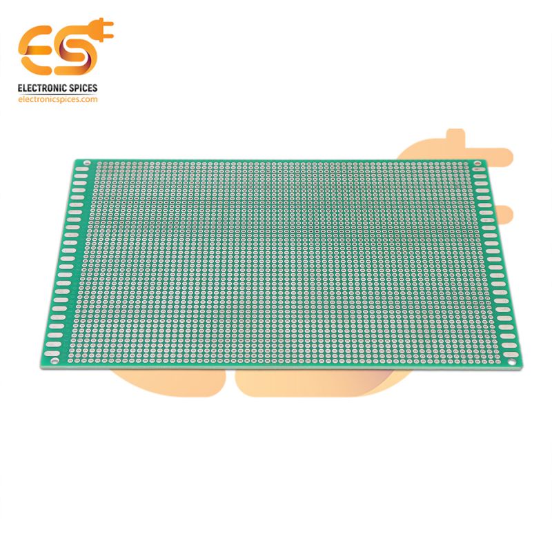 Buy Copper clad double side printed circuit board pack of 1pcs