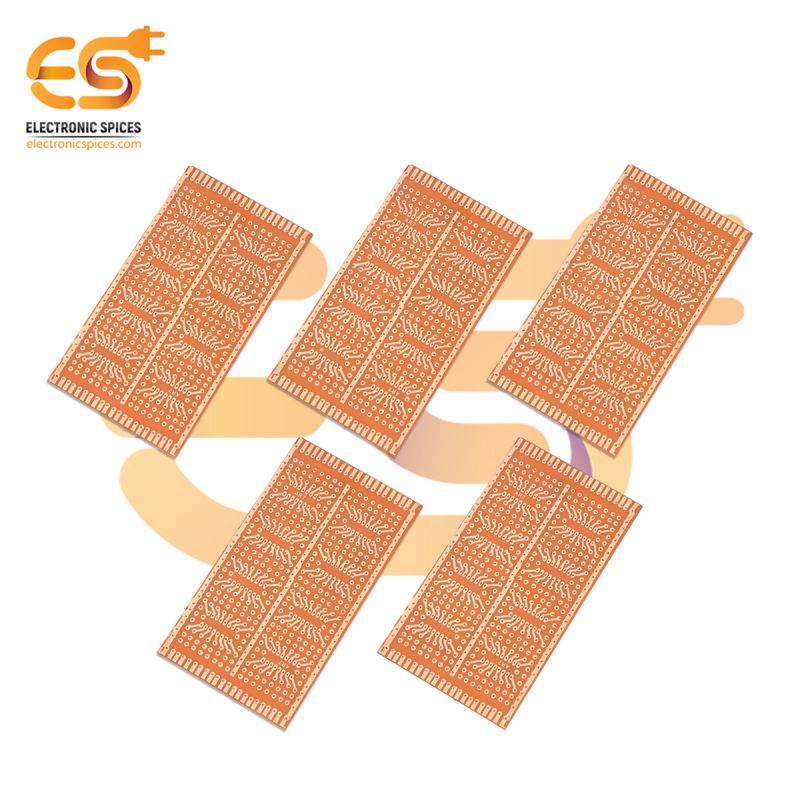 Buy Copper clad single printed circuit board or PCB pack of 5pcs