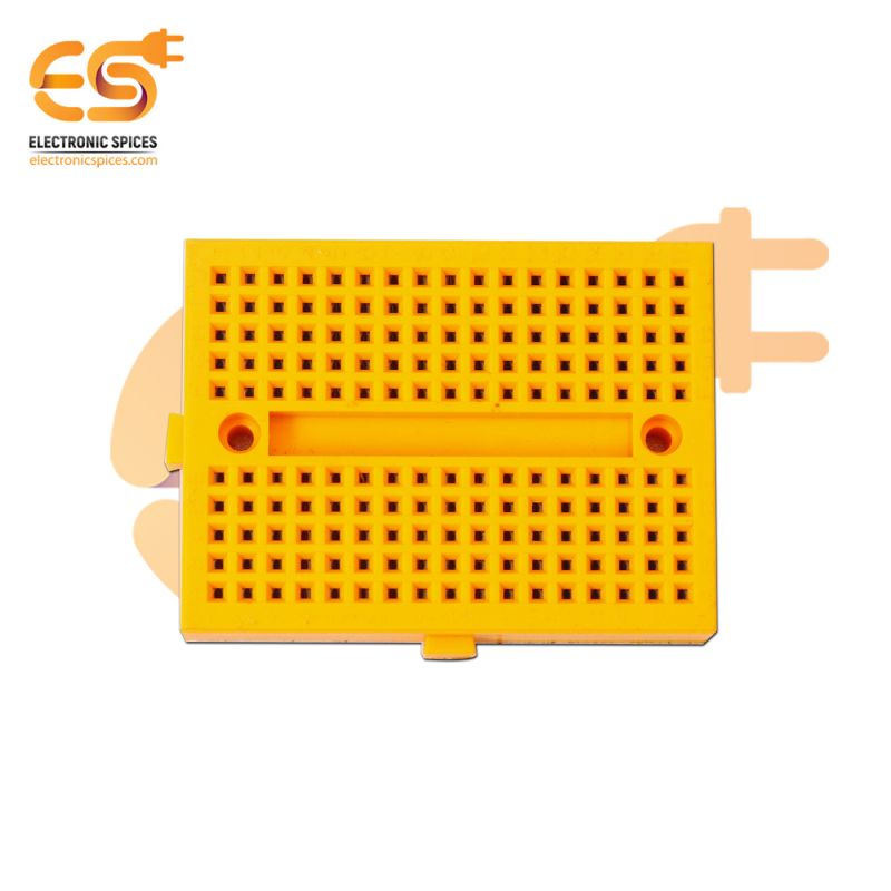 Buy SYB-170 Yellow color 170 points Mini solderless breadboard for ...