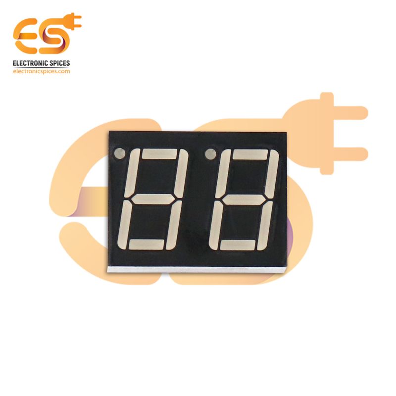 Buy 0.56 inch 2 digit Red display color 7 segment LED display COMMON ...