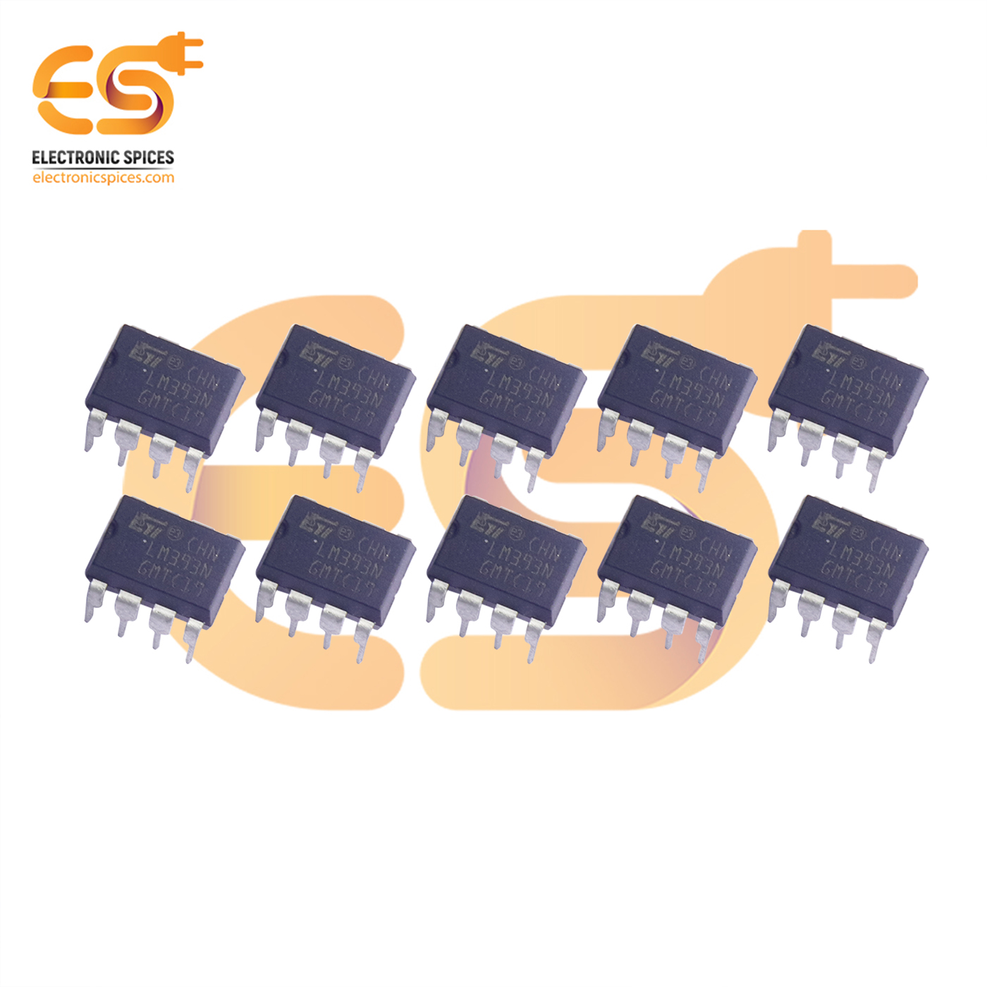 Buy LM393 Low offset voltage dual comparator operational amplifier 8 ...