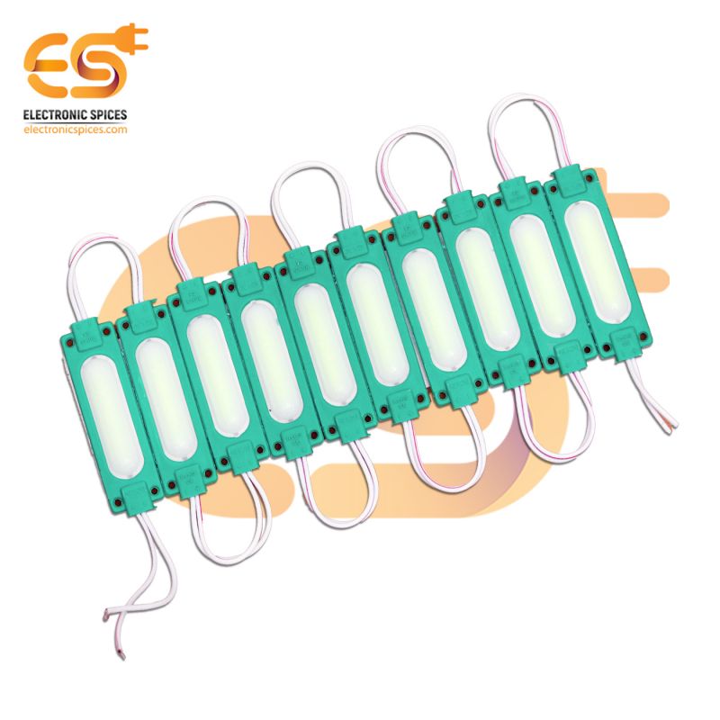 Buy 12V 2W Bright Green Color Waterproof LED Modules pack of 100pcs