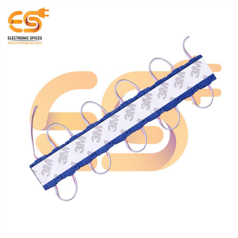Buy 12V 2.4W Bright Blue Color Waterproof LED module pack of 50pcs