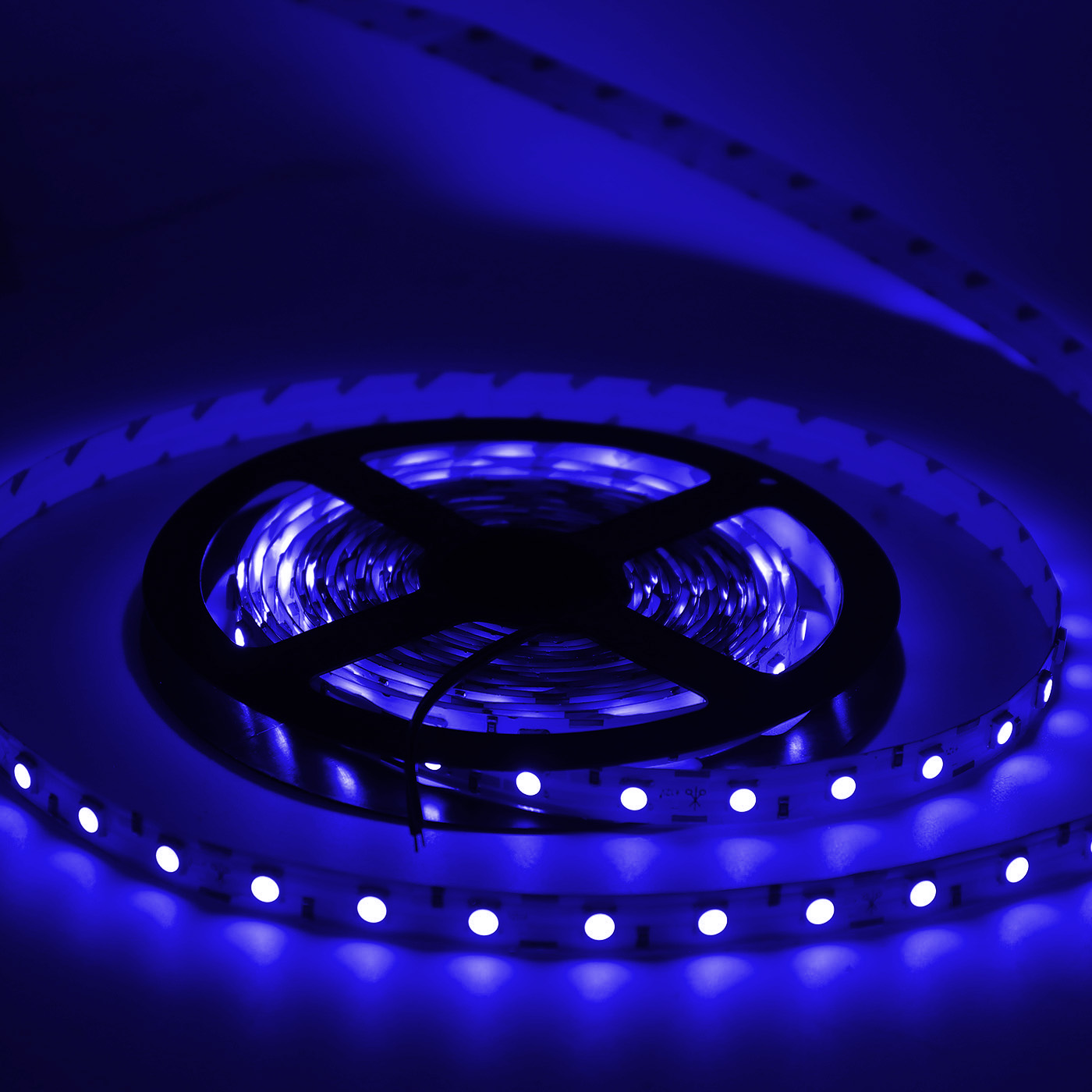 Buy 12V DC Blue Color Waterproof 5050 SMD LED strip roll of 5 meter