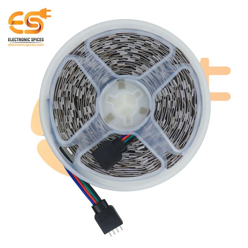 Buy DC RGB Multi-Color Waterproof 5050 SMD LED Strip Roll of 5 meter