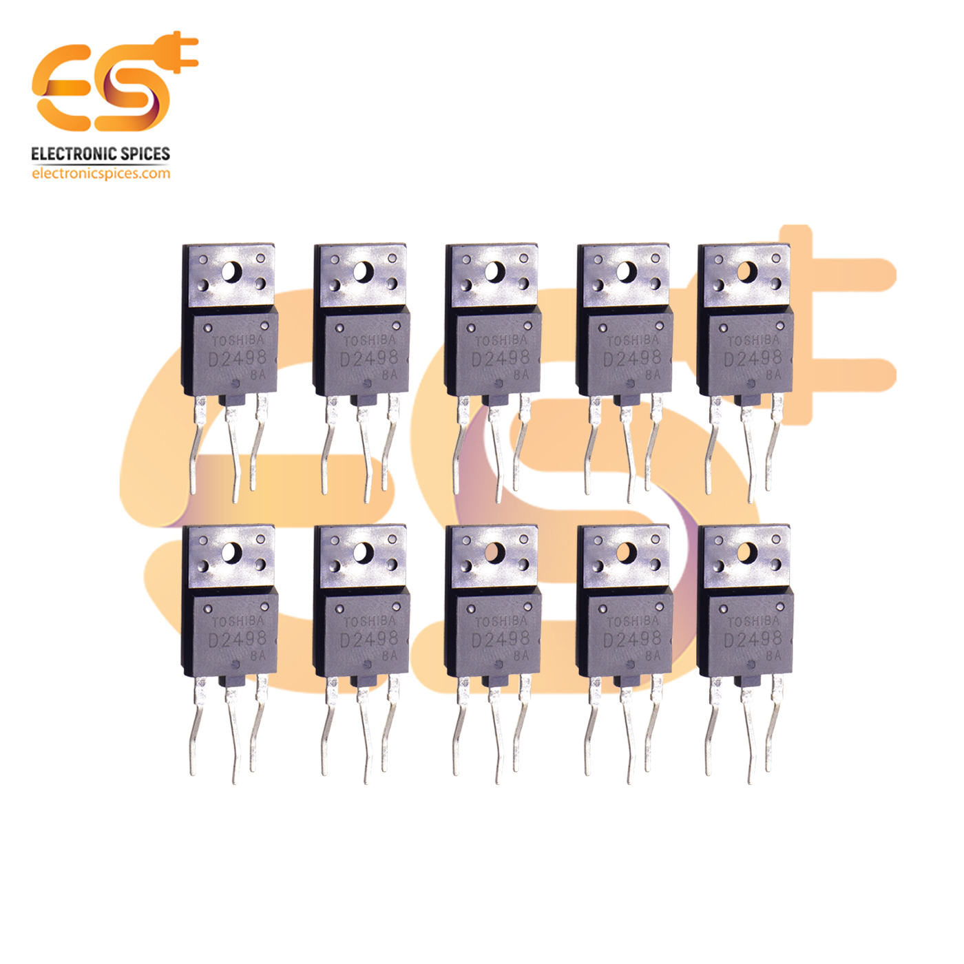 Buy D2498 Silicon NPN triple diffused 3 pins IC for horizontal ...