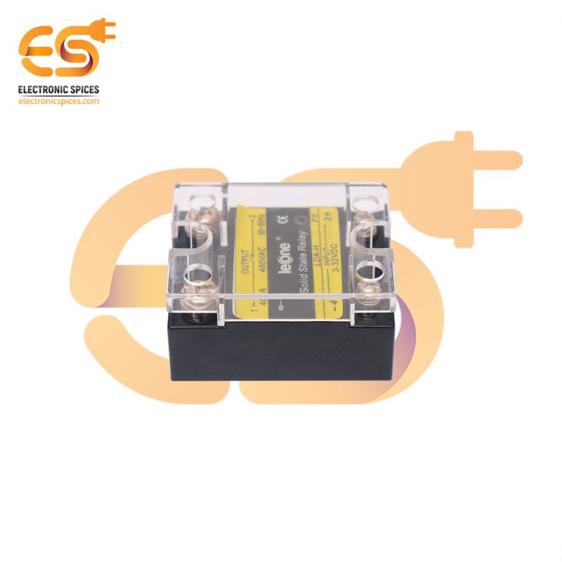 Buy SSR-40DA 3V-32V DC 40A Solid State Relay Pack of 1pcs