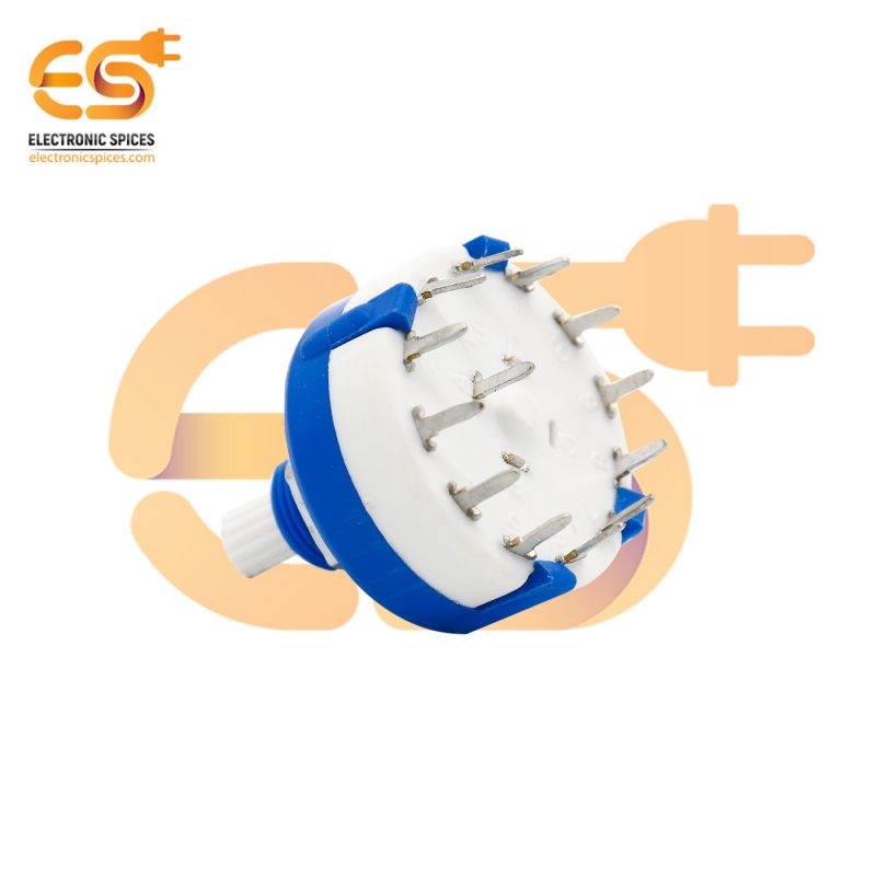 Buy Full Rotation Rotary Switch | 12 Positions Switch Pack of 10