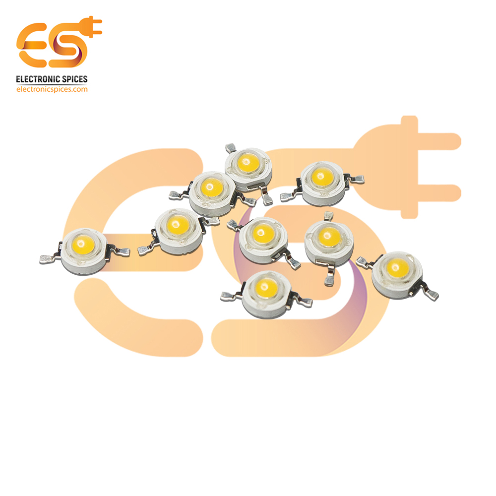 Buy 3W Warm white high power COB LED light diode pack