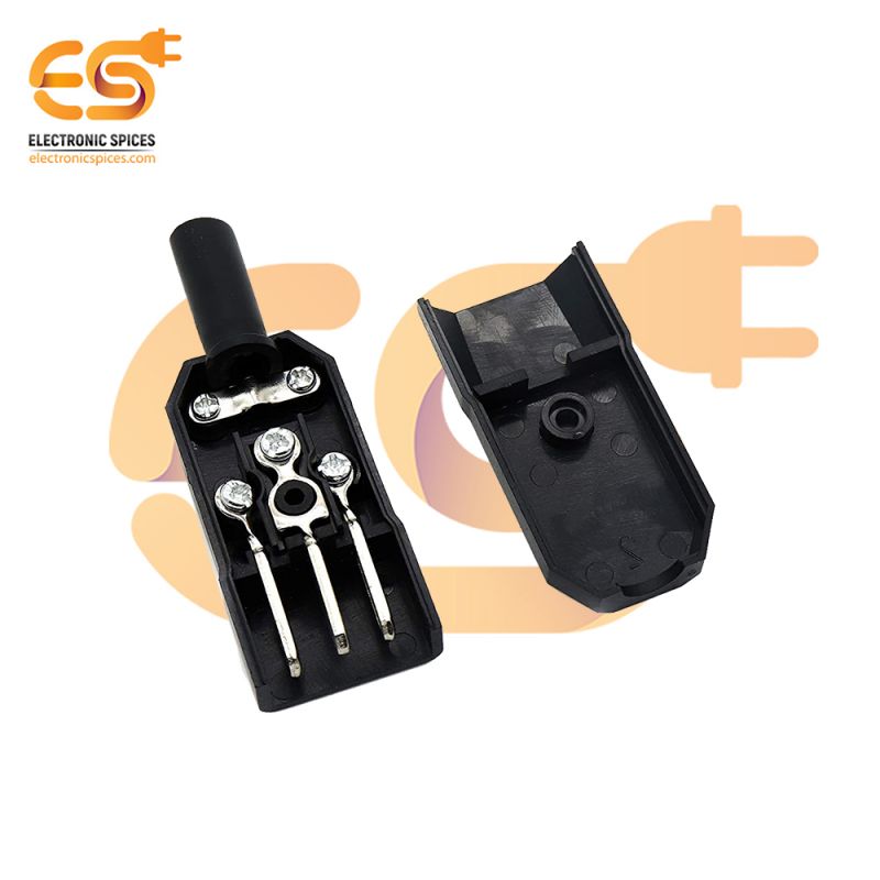 Buy C16 10A 250V 3 pin male module plug power supply socket