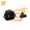Buy C14 10A 250V panel mount 3 pin male power supply socket