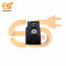 Buy KCD 002 6A 250V AC 2 pin SPST Blue plastic rocker switch