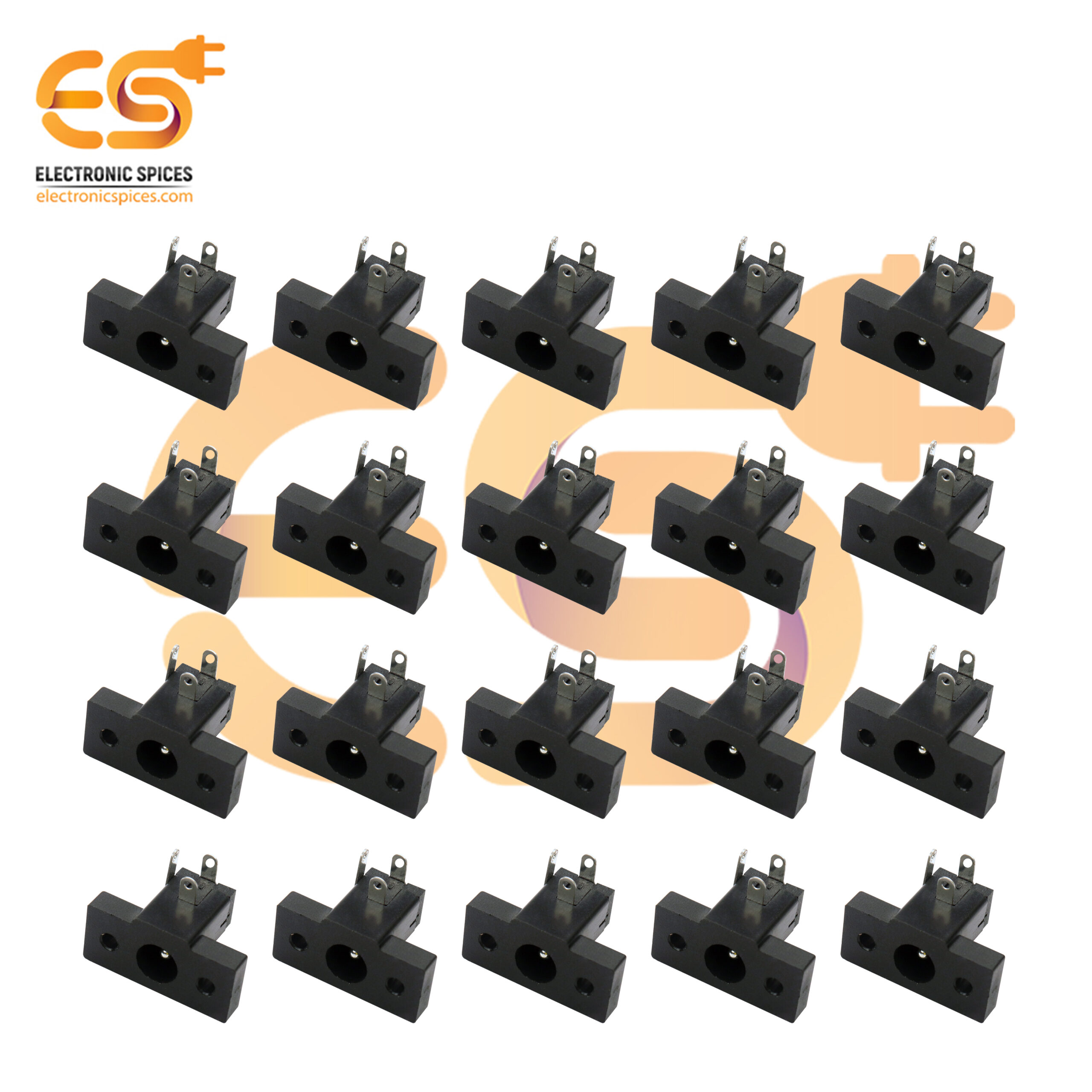 Buy 3.5mm Female jack 3 pin PCB Panel mount DC powers connectors