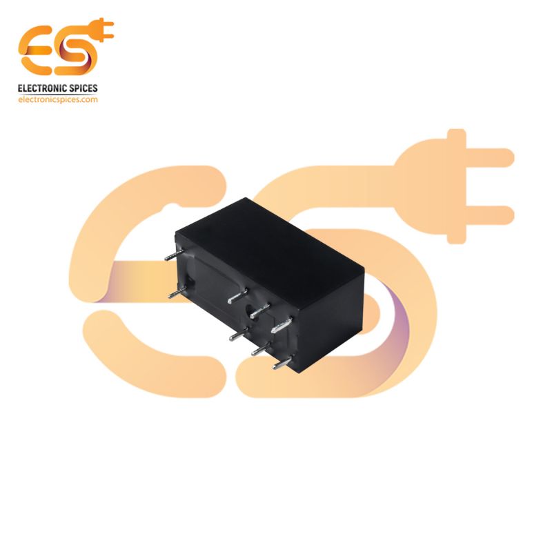 Buy 12V DC 250V AC 16A 6 Terminal PCB panel mount power relay