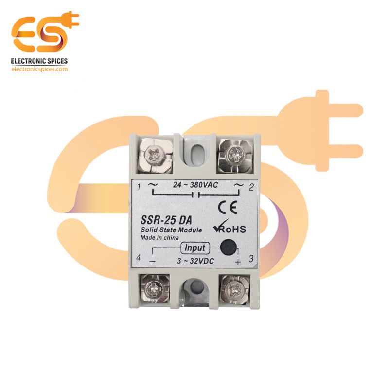 Buy AC 25A Solid state relay module | Electronicspices