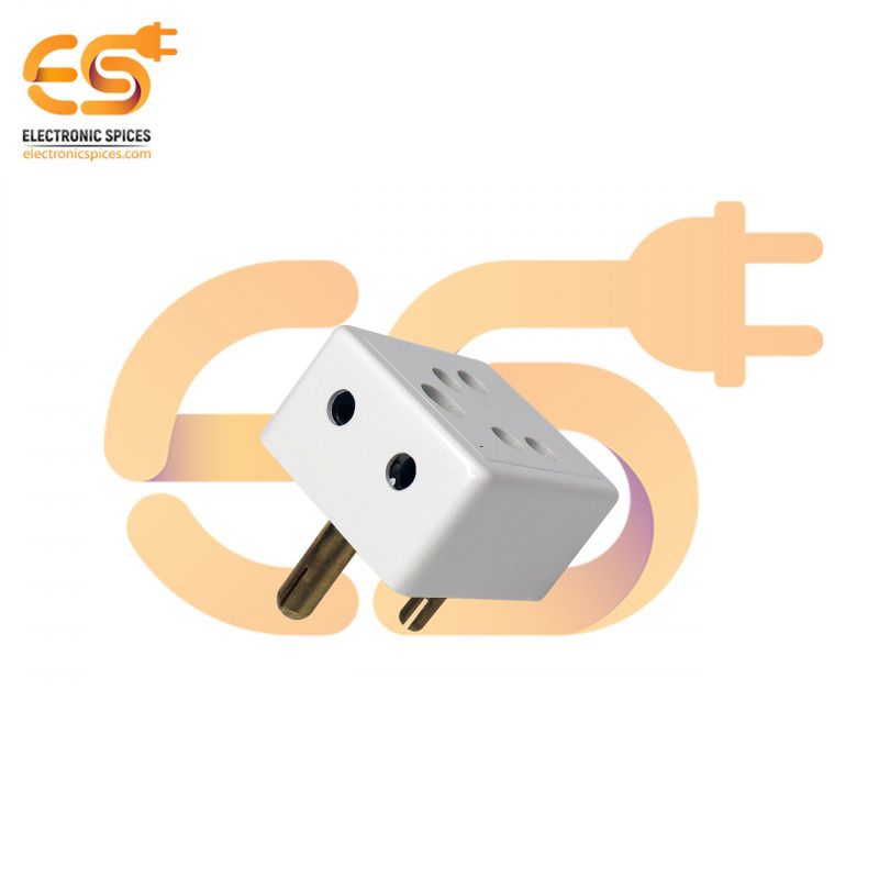 Buy 3 pin Multi plug travel adapter 6A Three pin AC socket