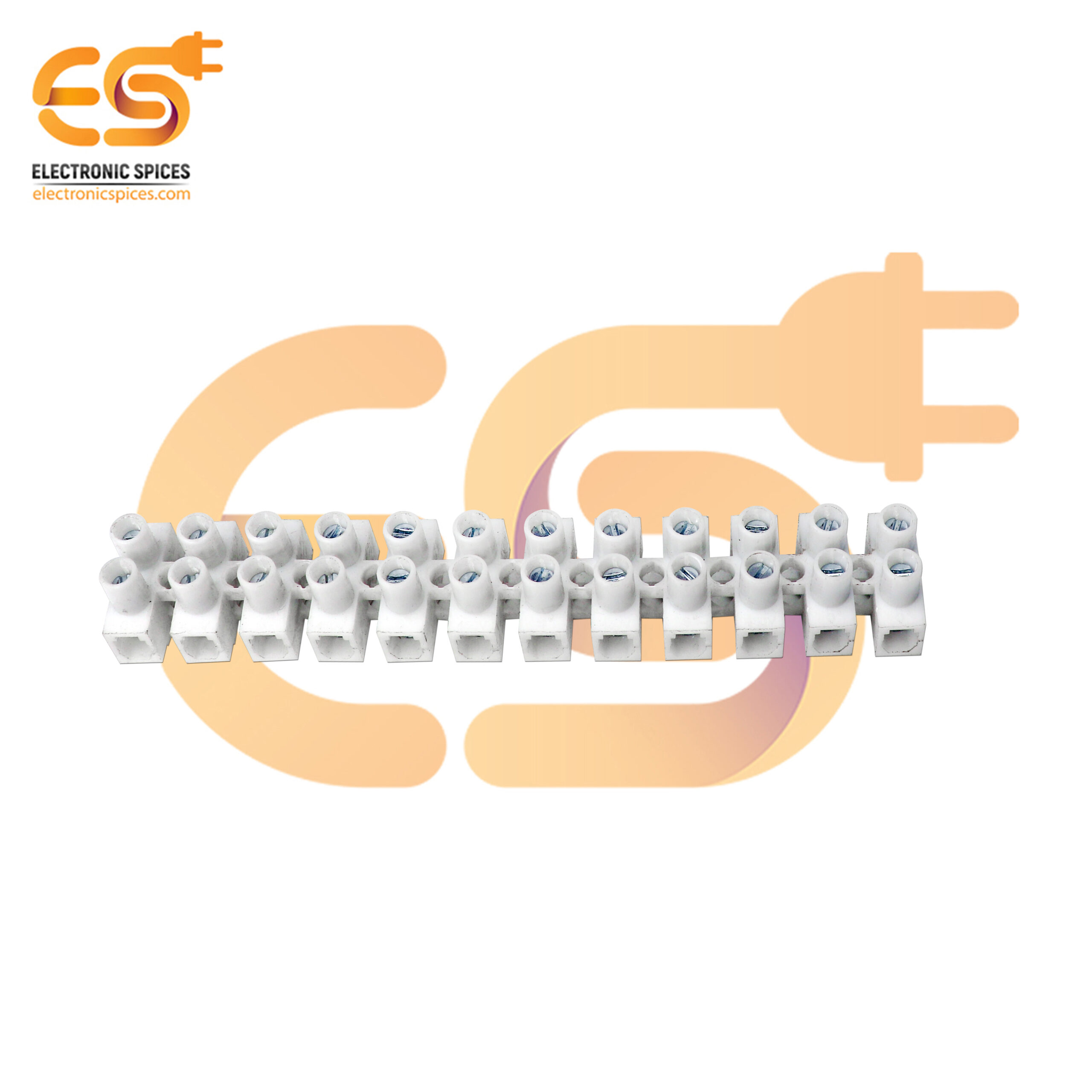 Buy 12 line 6A Electrical cable screw lock wire connector