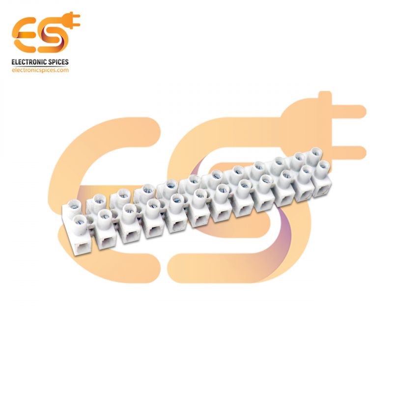 Buy 12 line 6A Electrical cable screw lock wire connectors