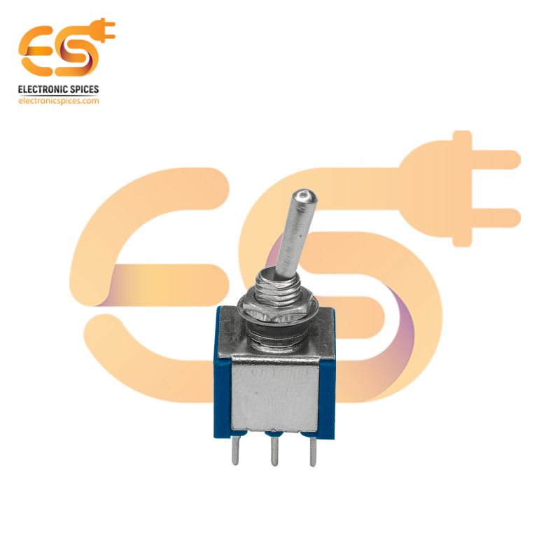 Buy 3A 125V 6 pin dptd metal body mini toggle switches