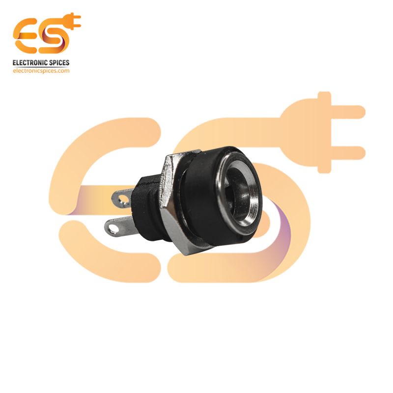 Buy 5mm Female jack 2 pin PCB Panel mount DC power socket connectors