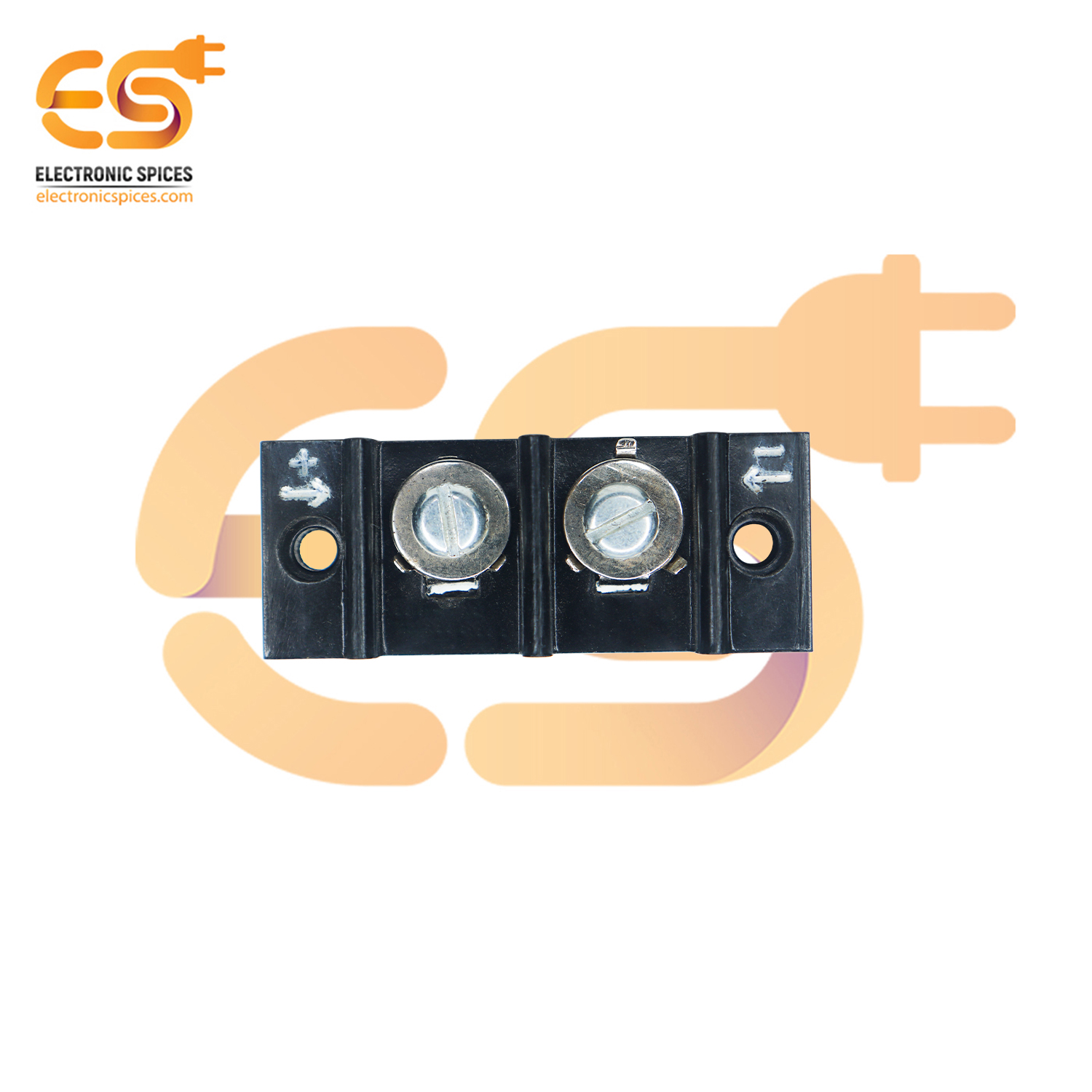 Buy 2 way Panel mount Barrier Terminal block connector