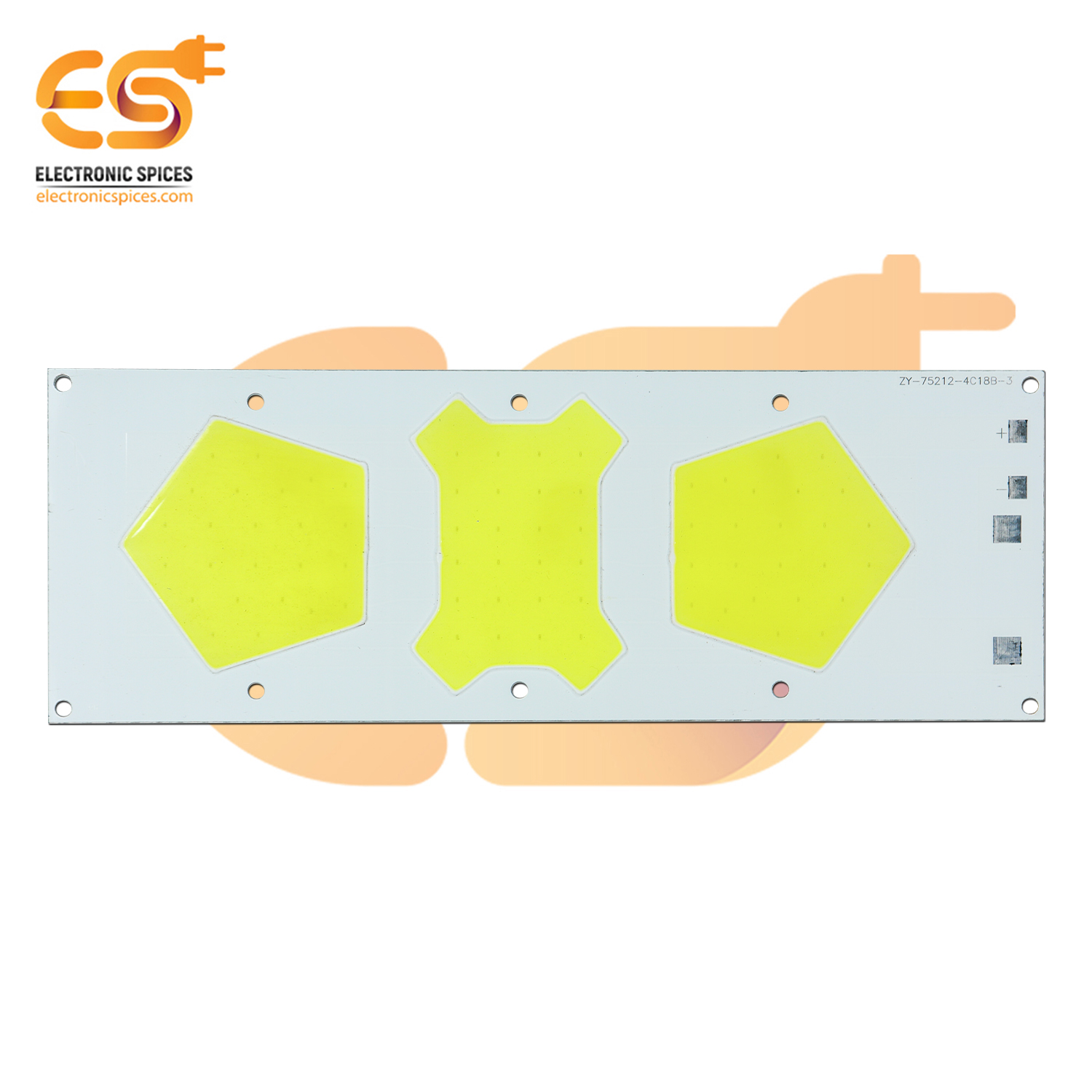 12V DC COB LED High-brightness LED Aluminum Yellow bead COB strip light