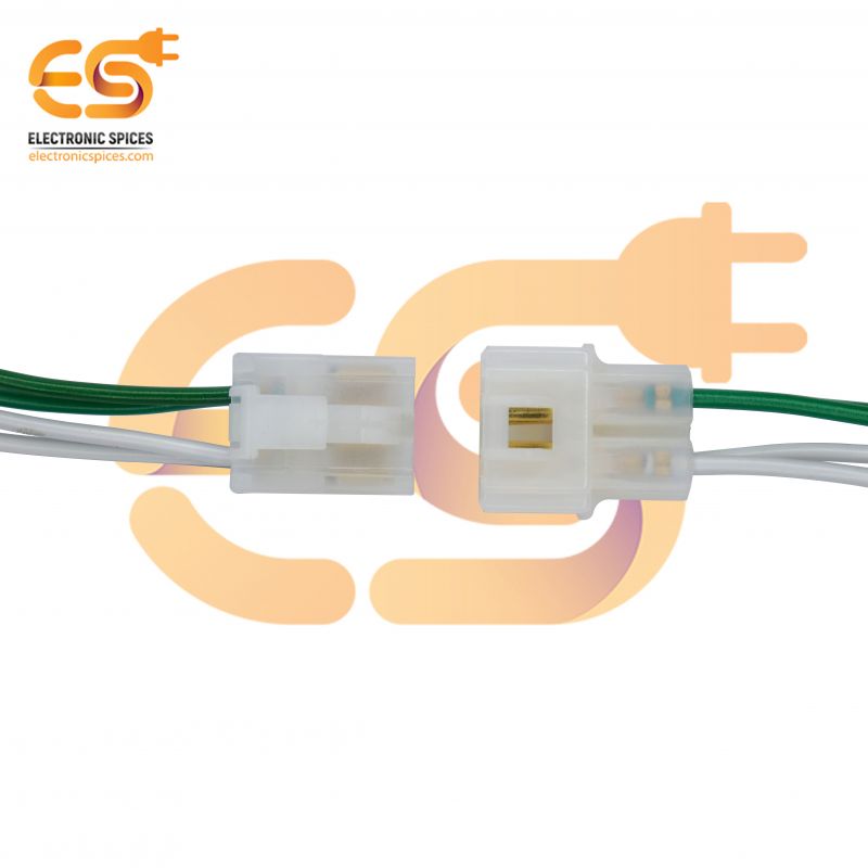 Buy 4 Pin JST Wire Connector 43.5mm Auto Wire Socket Male And Female ...