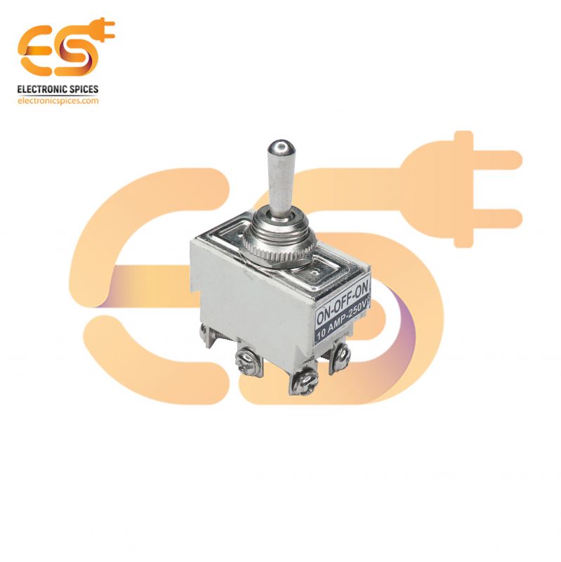 Buy 10Amp 250V 6 Pin Mini Toggle Switch ON / OFF, White Color 50pcs