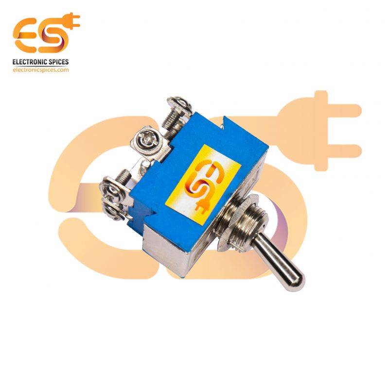 15A 250V 6-Pin Mini Toggle Switch ON/OFF (Blue) - 50pcs | Electronics ...