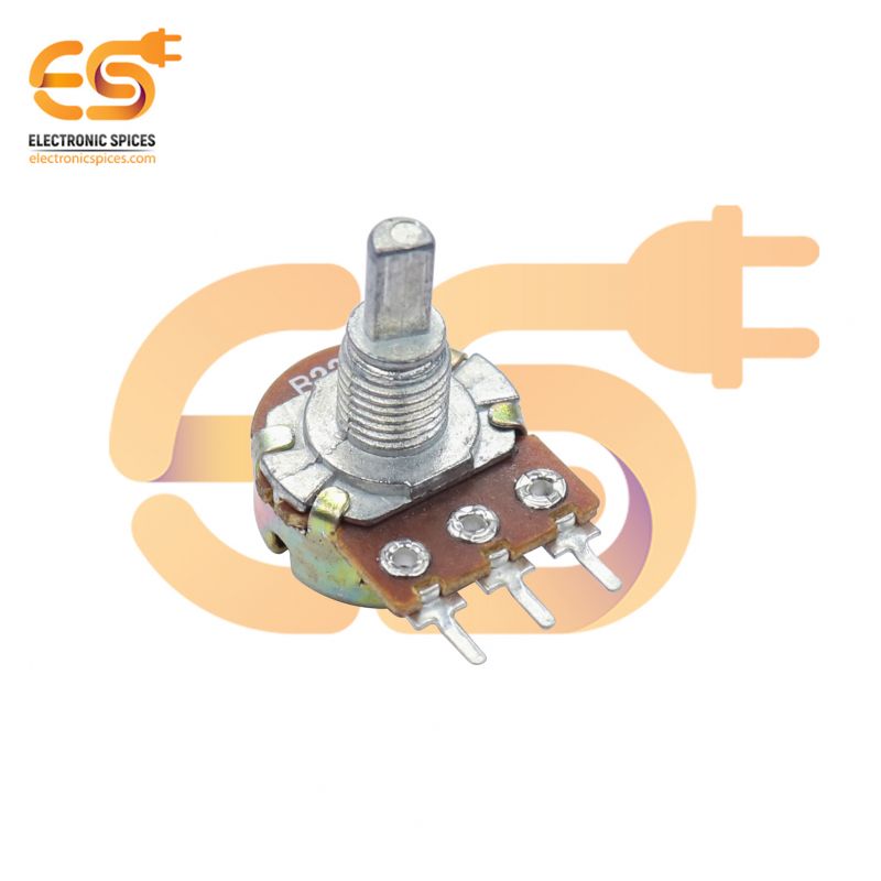 22K potentiometer D shaft handle 3 pin | Electronicspices