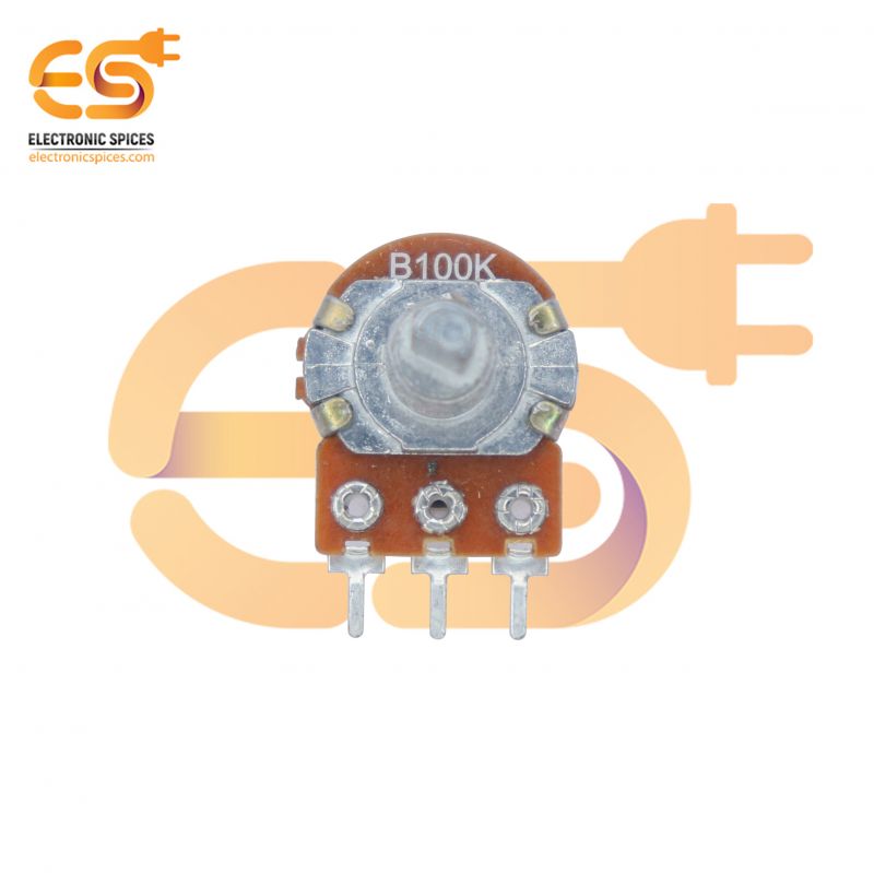 Buy 100K potentiometer D shaft handle 3 pin pack of 5pcs,