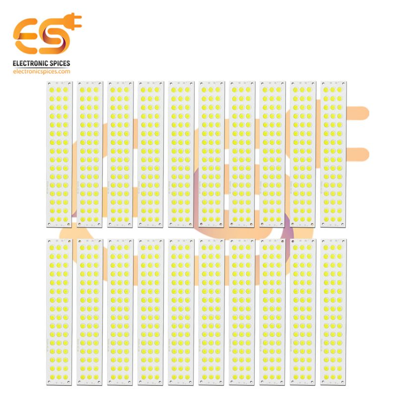 Buy COB LED 48 White color Hard strip light bulb Aluminum plate pack