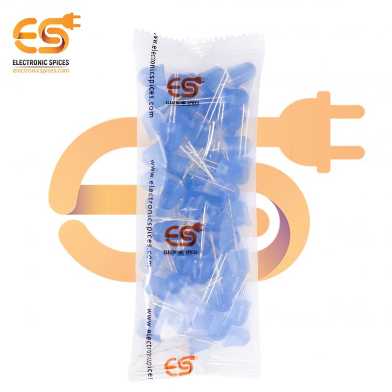 Buy 10mm Basic Blue LEDs round shape | Electronicspices.com