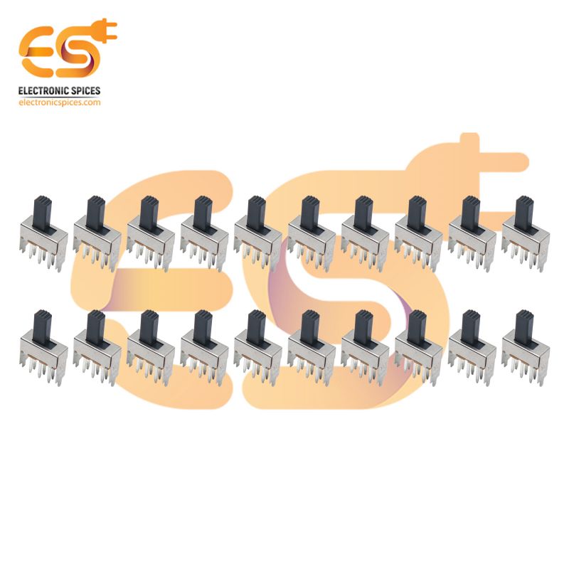 Buy 2 Position 6 Long Pin Slide Switch | Electronicspices