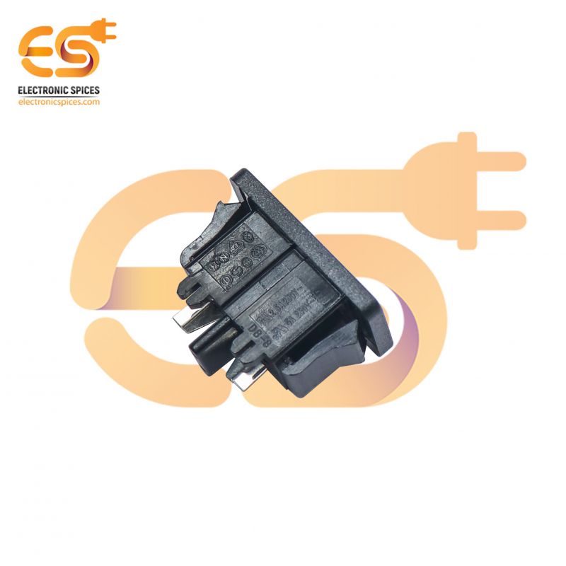 Buy 2 Pin AC Plug Panel Mount Connector | Electronicspices