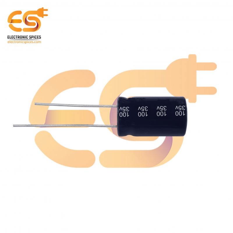 Buy 100 uF 35v Aluminium Electrolytic Capacitors
