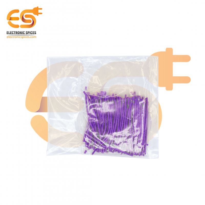 Purple Copper Electrical Wire 28 AWG | Electronicspices